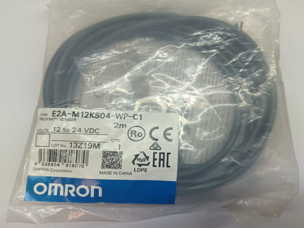 Sensor E2A-M12KS04-WP-C1 2M OMRON - Sigme México