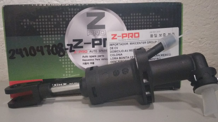 CILINDRO MAESTRO CLUTCH 24104708-Z Z-PRO CHEVROLET AVEO II 4L 1.5 LTS ...